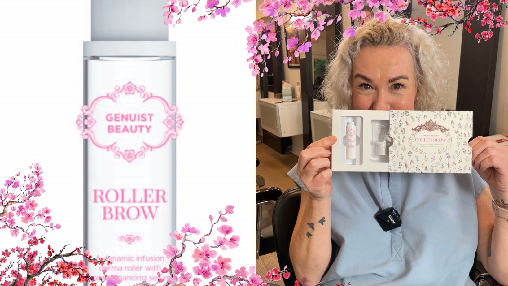 Roller Brow from Genuist Beauty- a Dynamic Infusion Derma Roller & Brow ...